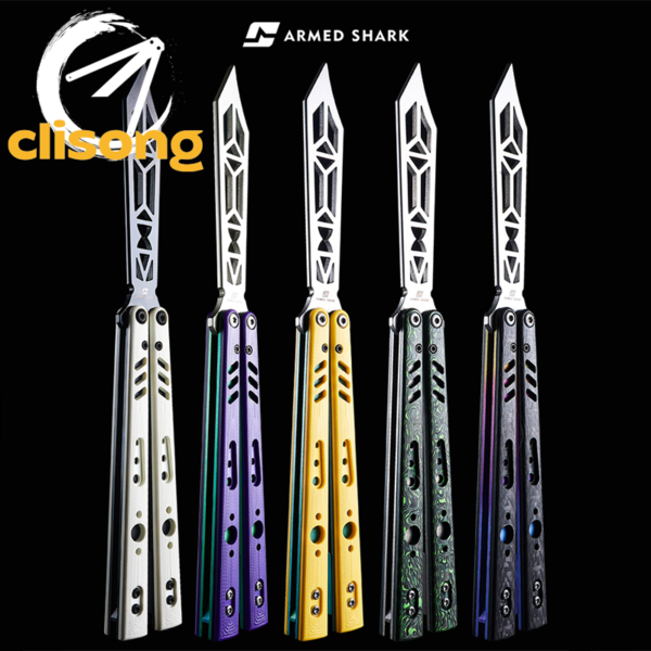 Armed Shark BRS Replicant (REP) Balisong - Clisong