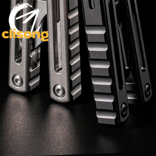 Armed Shark Madko Balisong Titanium Handle - Clisong