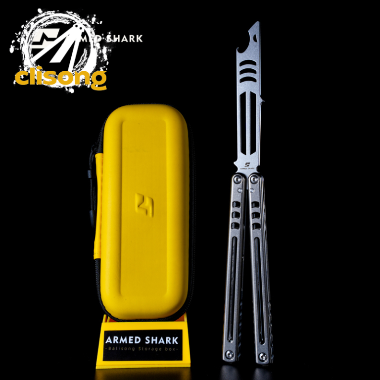 Armed Shark Madko Balisong Titanium Handle - Clisong