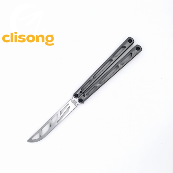 Titus Tsunami Balisong V4 – Stepped Edge - Clisong