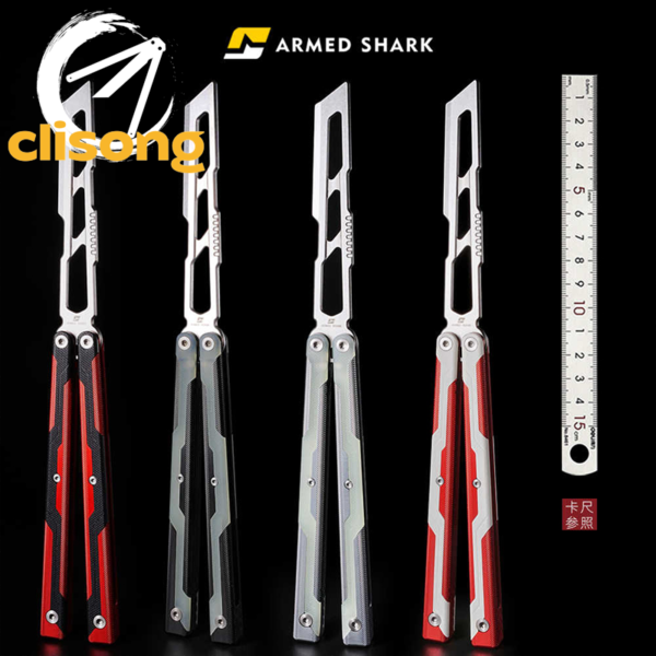 ARMED SHARK Ajax Balisong - Clisong