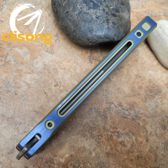 Theone Arctic Fox Balisong – Titanium Handle with Original Design and ...