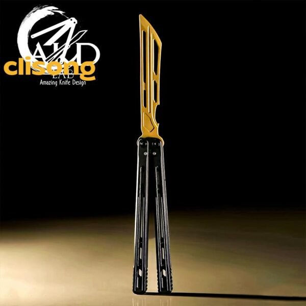 AKD Wish Original Aluminum Handle Balisong - Clisong